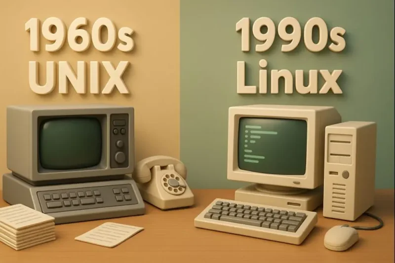 UNIX と Linux の違いをやさしく解説｜初心者向け入門ガイド